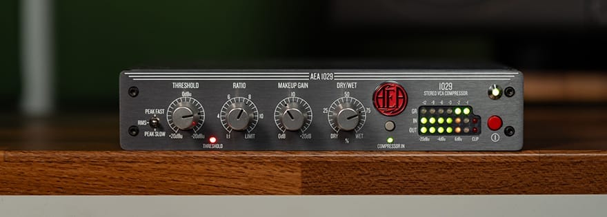 AEA 1029: Stereo-VCA-Kompressor im kompakten Format – Audiosteps App