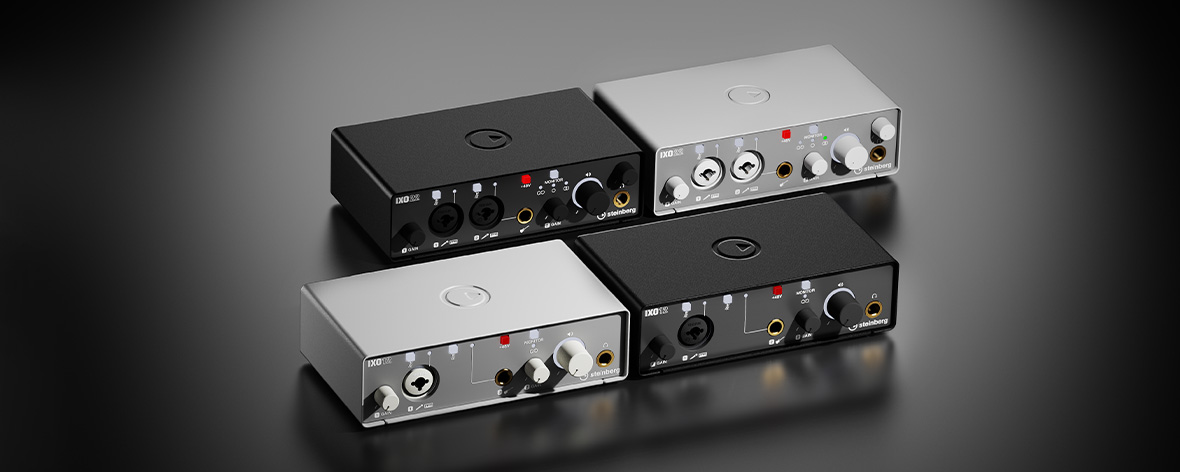 Steinberg publishes IXO Series USB Audio Interfaces – Audiosteps App