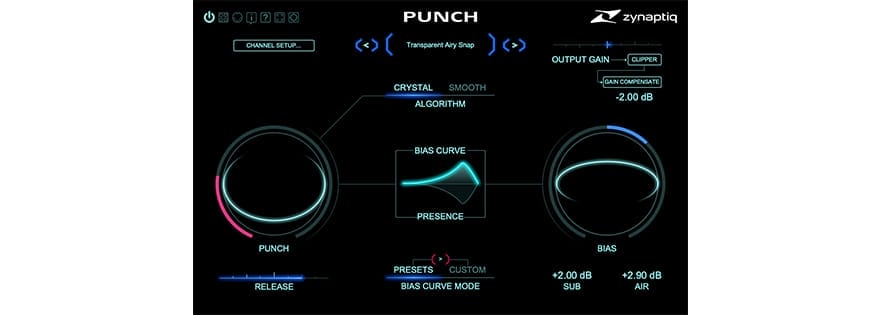 Zynaptiq Punch – Audiosteps App