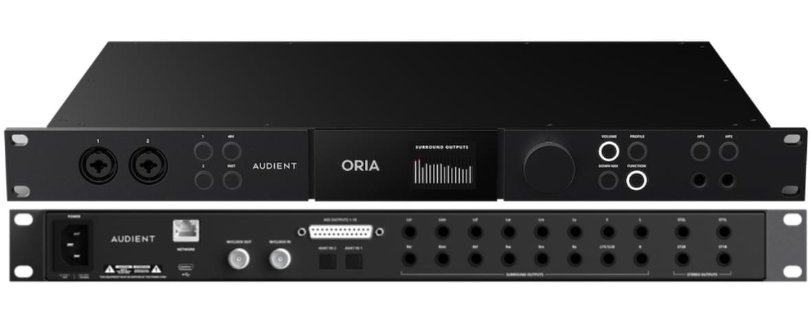 Audient ORIA - Immersive Interface & Monitor Controller – Audiosteps App